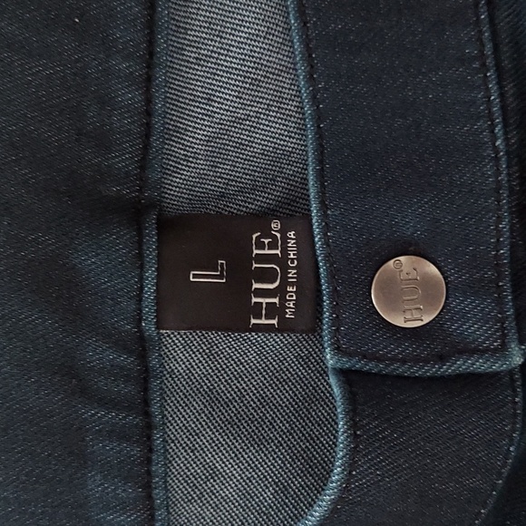 HUE | Jeans | Hue High Waist Denim Leggings | Poshmark